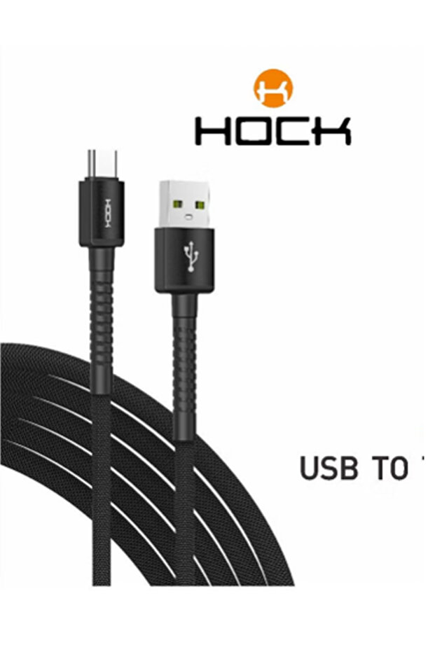 Hock Hook 1m Charging Cable for iPhone, Type-C and Micro, Cut, Heat and ...