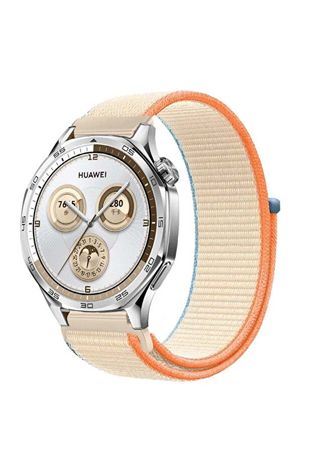 bbtech Huawei Watch Gt6/Gt6 Pro 46mm Sports Velcro Textile Band Gt6/Gt6 Pro 46mm Android 22mm ...