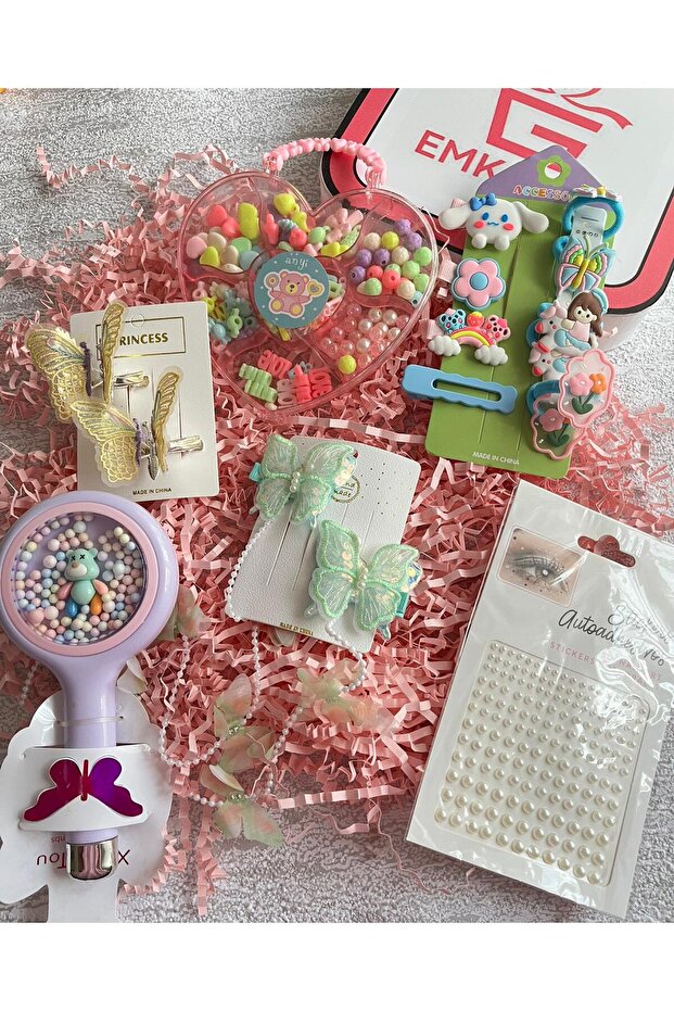 EMKSHOP ΣΕΤ ΔΩΡΟΥ ΓΙΑ ΠΑΙΔΙΑ (ΜΙΑ ΚΟΥΤΙΑ ΕΥΤΥΧΙΑΣ)- Trendyol