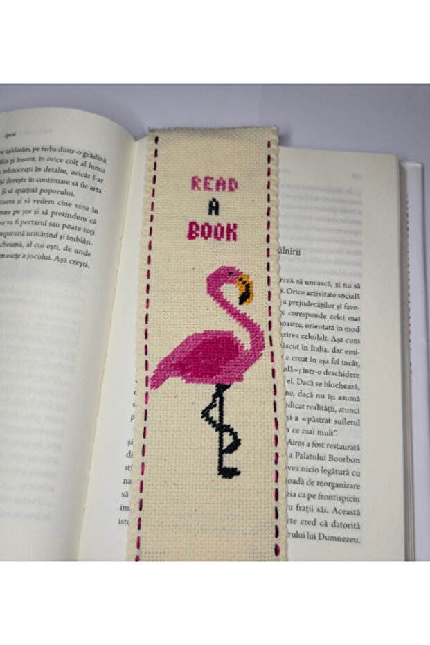 FARA Handmade bookmark "Flamingo"- Trendyol