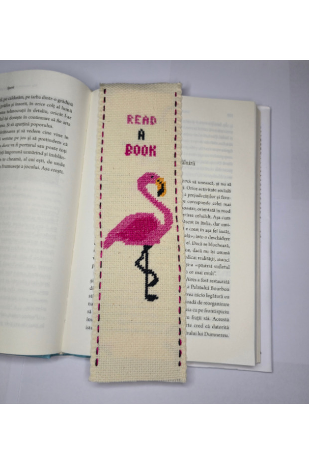 FARA Handmade bookmark "Flamingo"- Trendyol