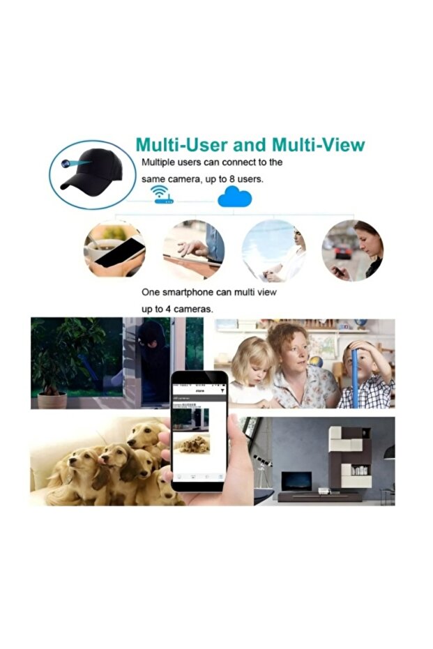 Apple Wi-Fi DIY mini camera, spy camera, features full HD 1080P and ...