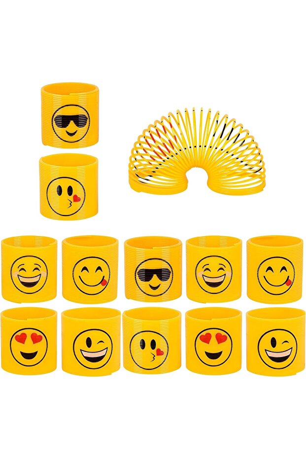 Limmy Emoji Stres Yayı Oyuncak Stres Yayı - 6 cm çapında - 3 Adet ...