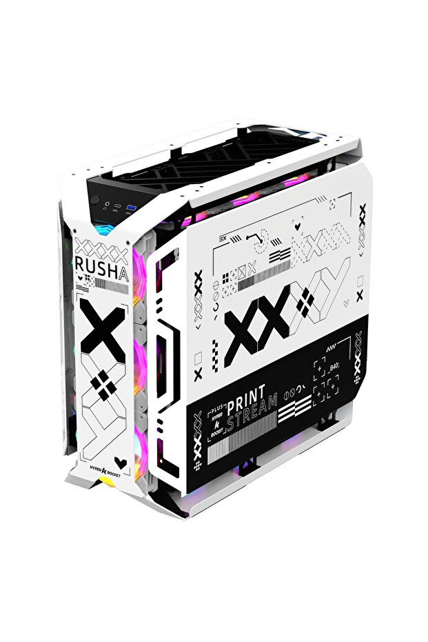 Hyper Rocket X-ERA PRO ATX RGB Gaming Beyaz Oyuncu Kasası - Fiyatı ...