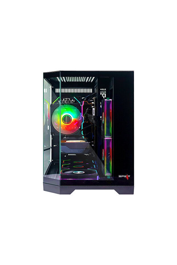 SPEARPC Gaming PC i5-14400F, RTX 5060 8GB, 16GB DDR5, 1TB NVMe, 600W ...