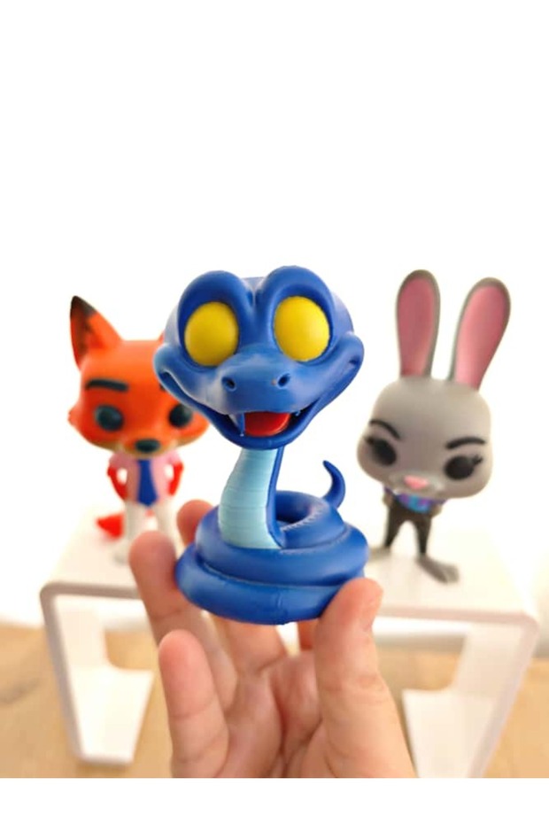 DEK Zootropolis 2 Filmi 3'lü Figür Seti: Judy, Nick ve Mavi Yılan ...