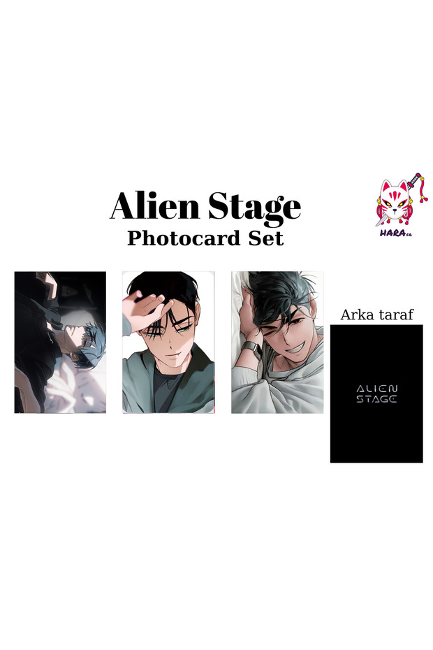 Hara Company Alien Stage Animesi Ivan Anime Photocard Seti / Koleksiyon ...