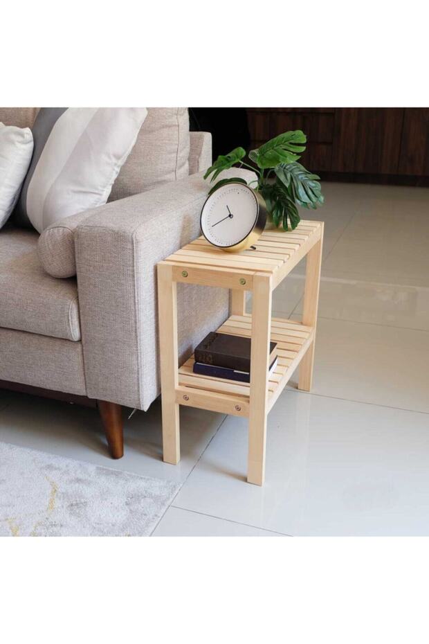 DizyWood Ahşap Yan Sehpa ,çok Amaçlı Raf - Fiyatı, Yorumları