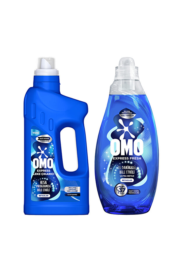 Omo Express Leke Çıkarıcı Beyazlar 1000ml Express Fresh Ultra Beyaz ...