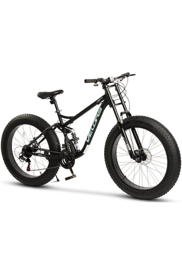 VELORS ERB26309 Bicicletă MTB Fat Bike 26", Full Suspension, 21 de ...