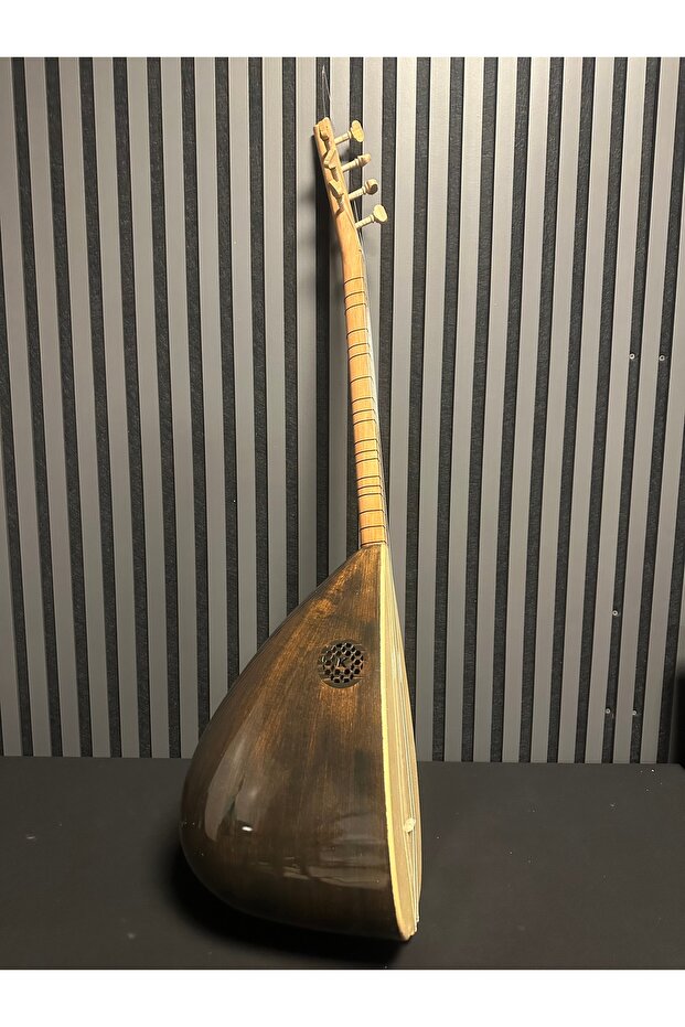 müzikhane Kahverengi Kısa Sap Bağlama Akort Cihazı Kılıf Yedek Tel ...