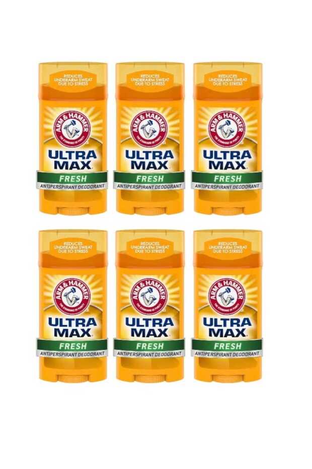 Arm & Hammer Arm Hammer Ultra Max Fresh Deodorant, 73g, 6-pack, Yellow ...