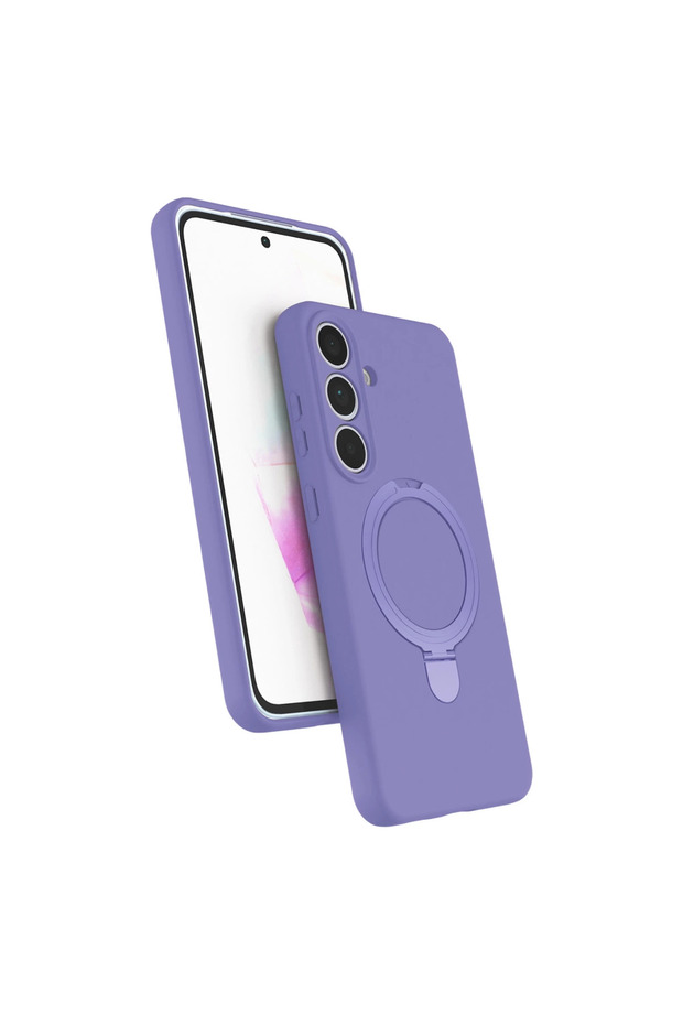 Twin Store Art Galaxy S24 Fe Regal Magsafe Stand Cover - Lila Lab- Trendyol