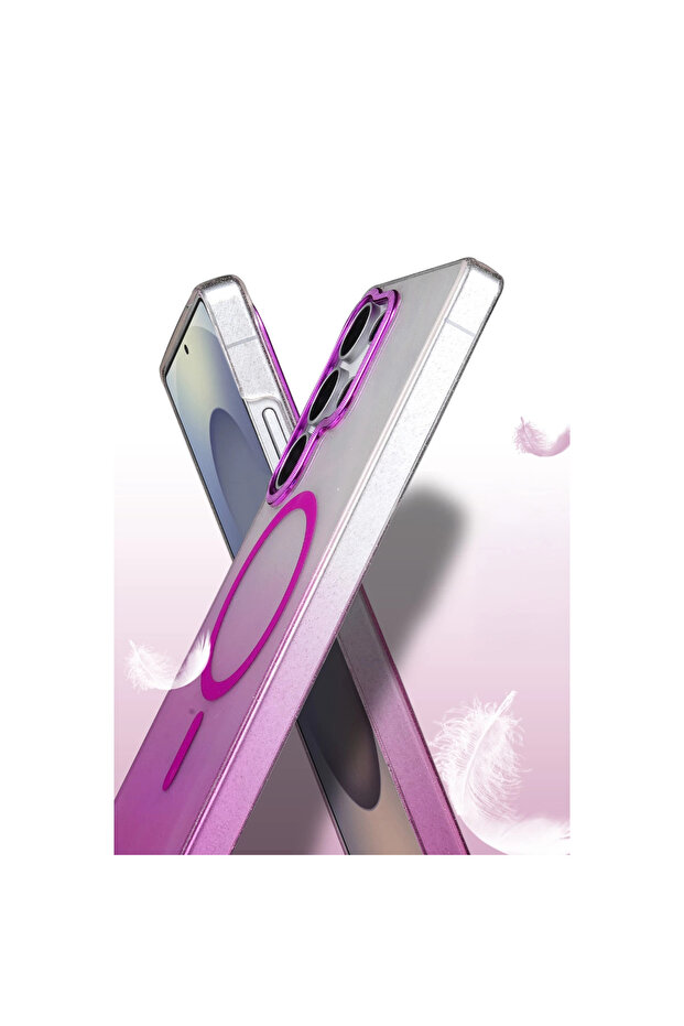 Twin Store Galaxy s25 glossy magsafe cover - black- Trendyol