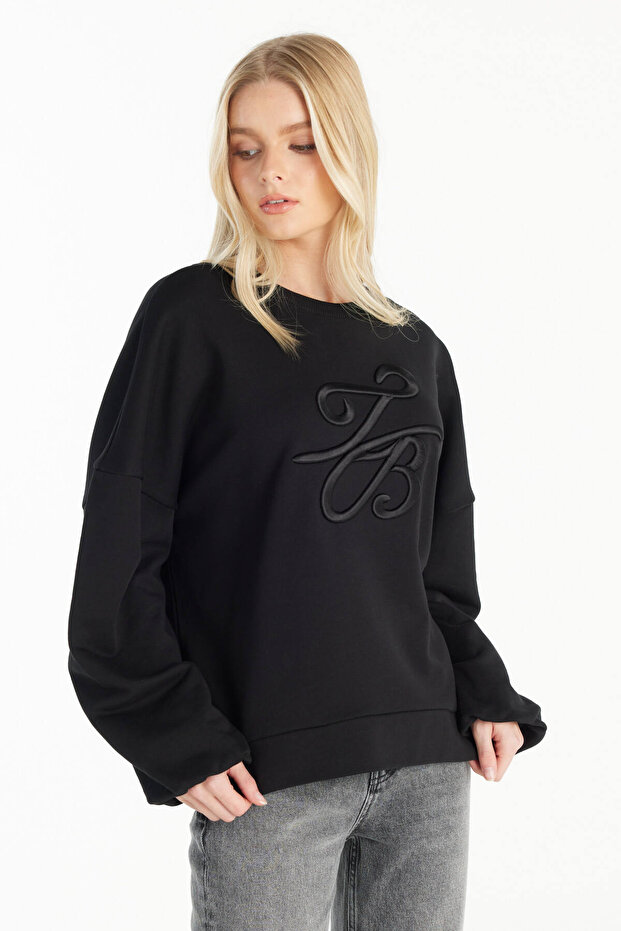 Ted Baker SİYAH SARGI NAKIŞLI SWEATSHİRT - Fiyatı, Yorumları