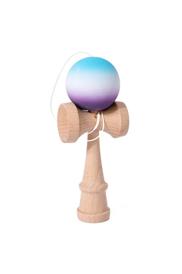 MONSTER Kendama – Lemn premium cu bilă colorată, design modern al ...