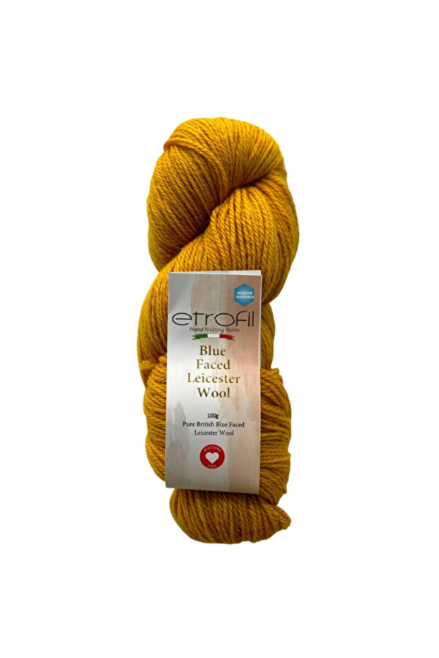 Etrofil Blue Faced Leicester 100% Μαλλί Νήμα Πλεξίματος στο Χέρι 100 γρ ...