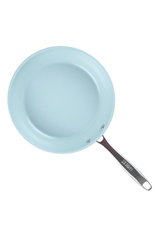 Lätt Home Stainless steel frying pan with non-stick ceramic coating ...