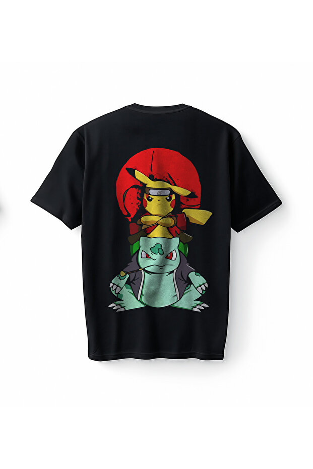 Bumeta Naruto Pikachu Balbazar Bulbasaur Anime Kızgın Ninja Japanese ...