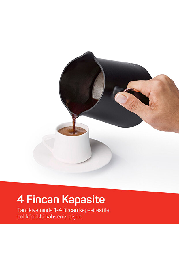 Arzum Okka Minio Türk Kahvesi Makinesi - Kırmızı Beyaz - Fiyatı, Yorumları