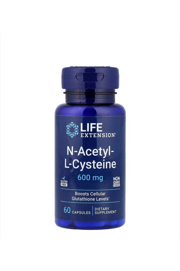 Life Extension N-Acetyl L-Cysteine 600 mg 60 Capsules - Fiyatı, Yorumları