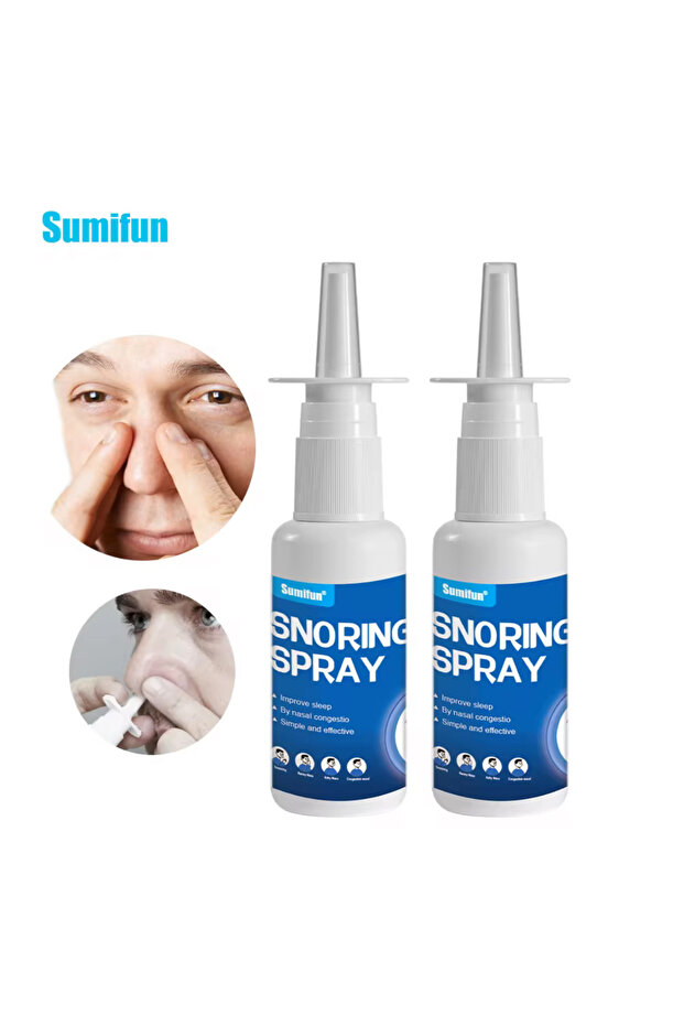 SUMIFUN Snoring Relief Nasal Spray – Rhinitis & Cold Nasal Congestion ...