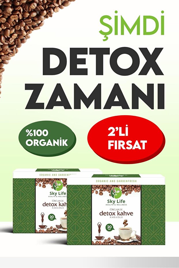 Sky Life Health Wellness Detox Form Kahve diyette destek - Fiyatı ...