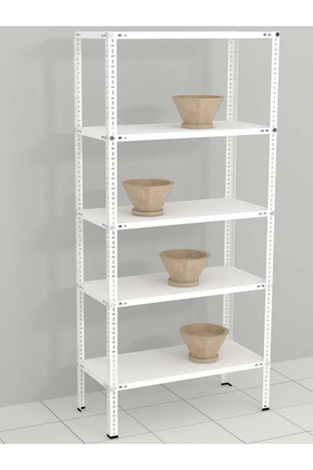 MURAT RAF ÇELİK RAF ARŞİV-DEPO-KİLER RAFI 43x93x200 EBATINDA - Fiyatı ...