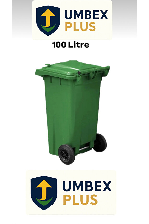 MCK Plus UMBEX Atık Plastik Çöp Konteyneri 100 Litre Konteyner - A ...