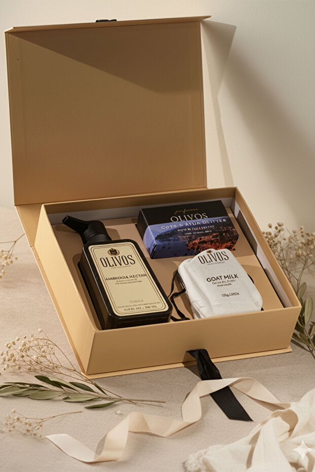 Olivos Legendary Touch %100 Zeytinyağlı Sabun Seti (Mandalina & Keçi ...