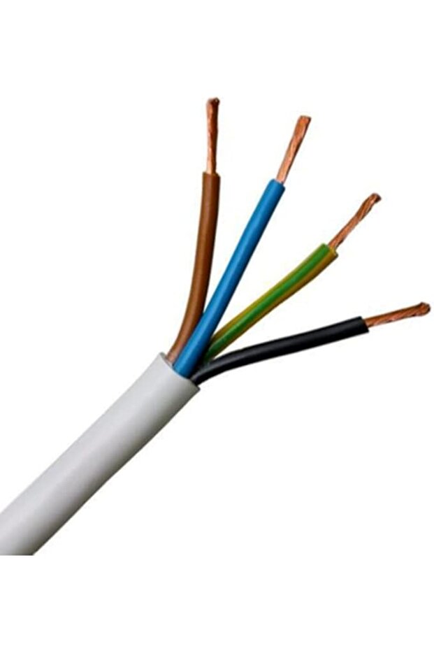 Raco Multicore Pvc Flexible Copper Cable Power Cord 1 Meter 4 Mm 4 Core ...