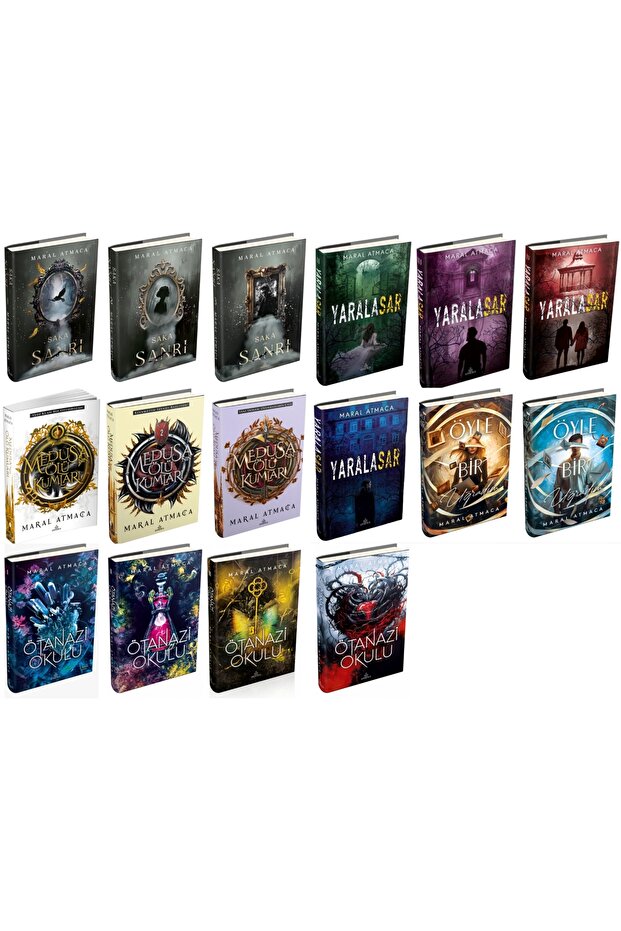 Ephesus Yayınları CİLTLİ Maral Atmaca - Saka ve Sanrı - Yaralasar ...