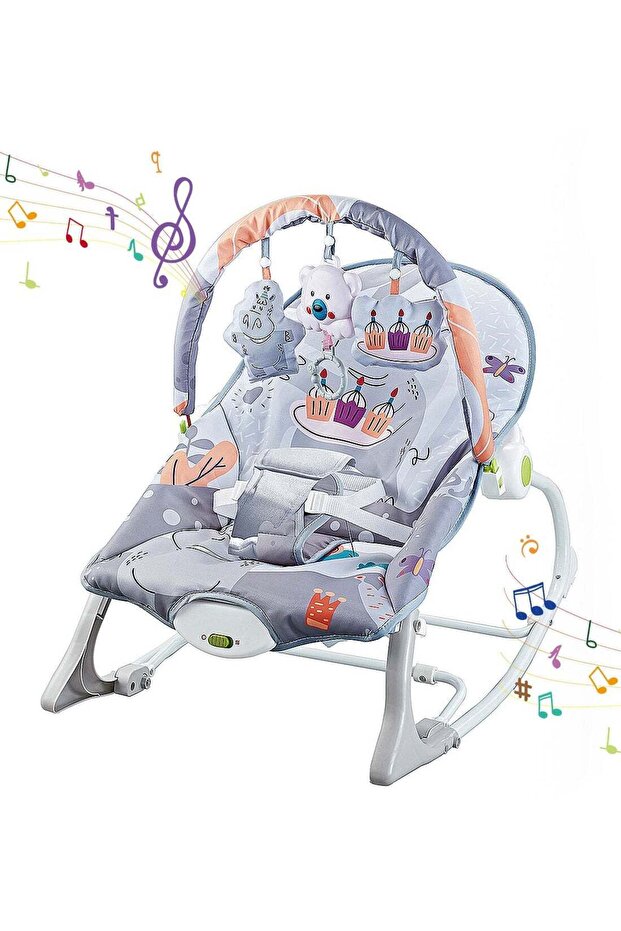 My Baby MaBaby Multifunctional Baby Rocker, Music Vibration Baby Swing ...