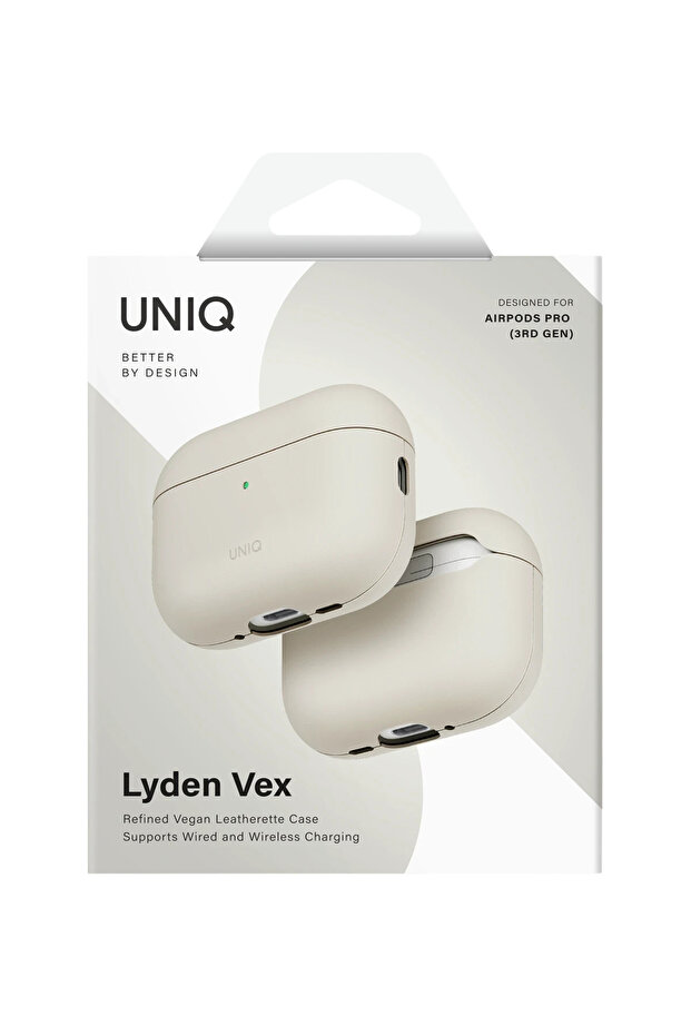 UNIQ Better By Design Airpods Pro 3 Kılıf Vegan Deri Kapak Premium ...