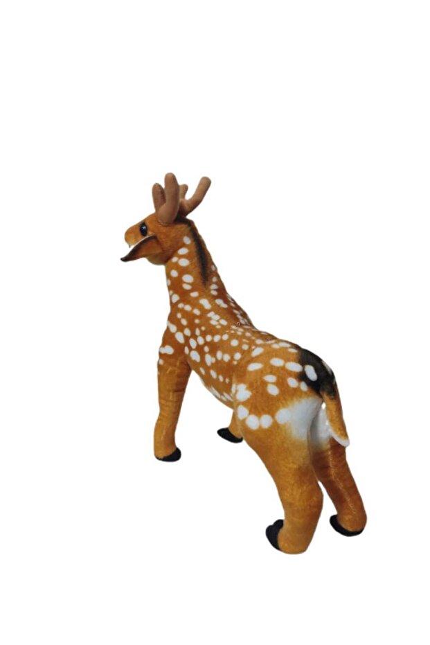 HALLEY TOYS Sevimli Peluş Ceylan,Sesli ve Pilli 40 cm Gerçek Ceylan ...