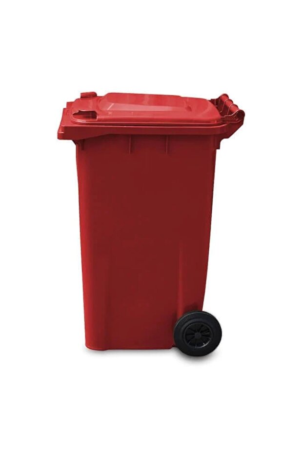Genel Markalar UMBEX Kırmızı Plastik Çöp Konteyneri 240 Litre Konteyner ...