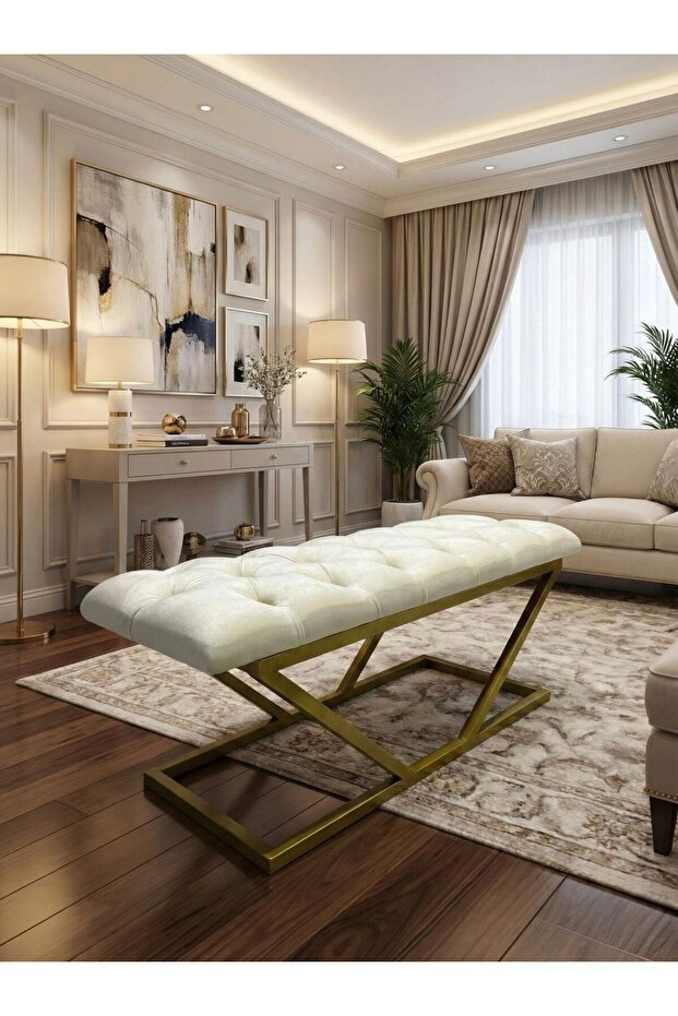 todek home Zena Puf Bej - Fiyatı, Yorumları