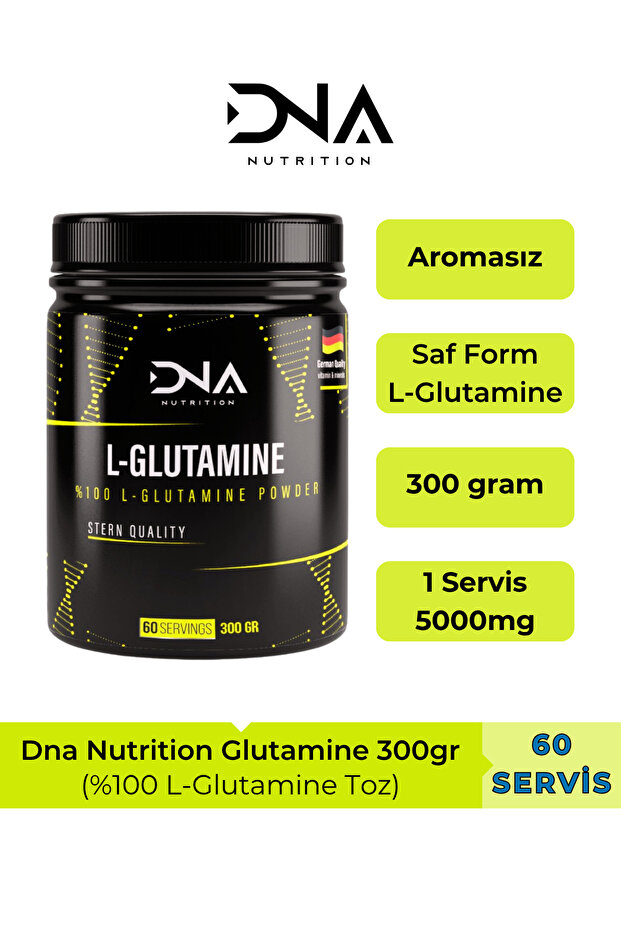 Dna Nutrition Glutamine Powder 300gr - 60 Servis - Fiyatı, Yorumları