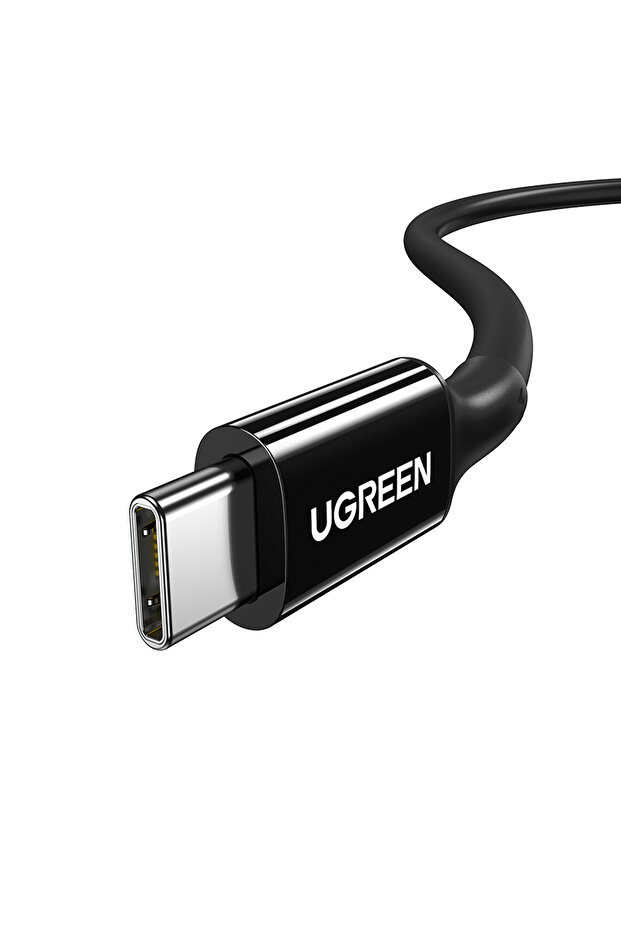 Ugreen USB-C 100W 5A QC PD Hızlı Şarj Kablosu, 1 Metre, Siyah, 80371 - Fiyatı, Yorumları