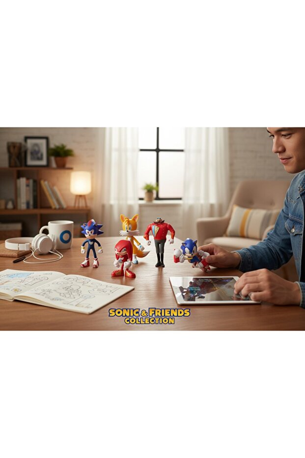 e-life shop Sonic Boom 5’li Karakter Figür Seti – Sonic, Miles Tails ...