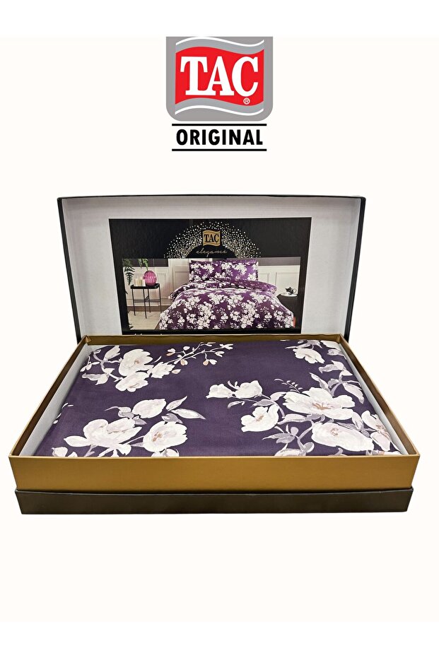 Taç FUSSA MOR AILE FAMILY SATEN NEVRESIM TAKIMI CIFT KIŞILIK 160X220 CM ...