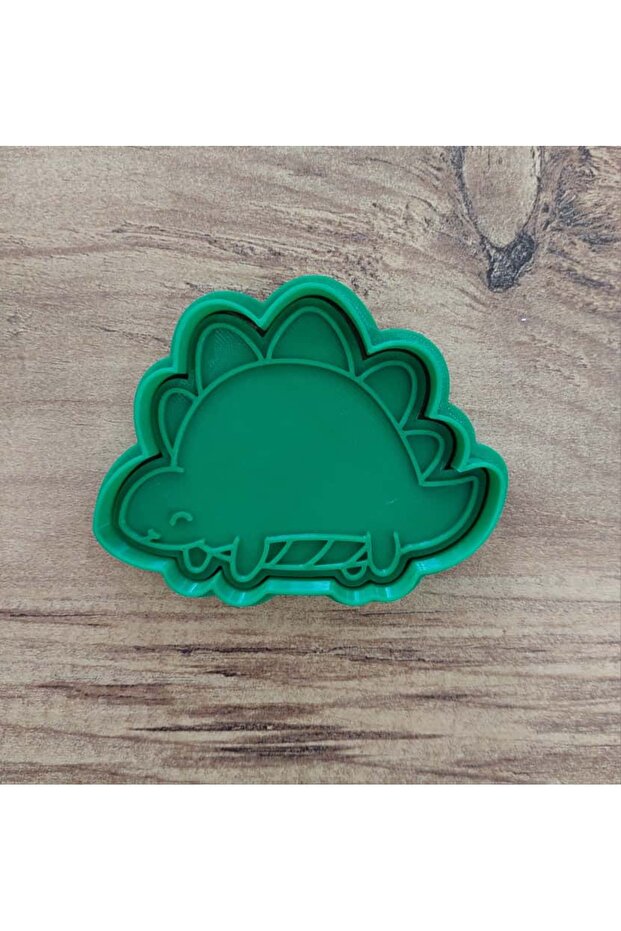 Rafine Studio 3D Dinosaur Themed 4-Piece Cookie Cutter Set - Polymer ...