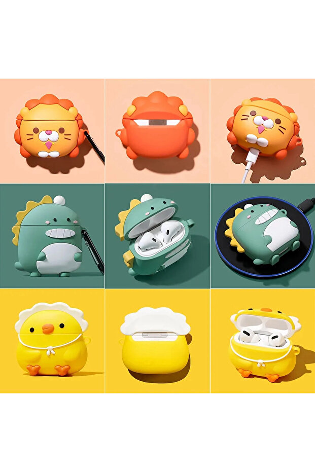 CaseOnn Apple AirPods Pro 2.Nesil Kılıf Karakter Figürlü Spce Duck ...