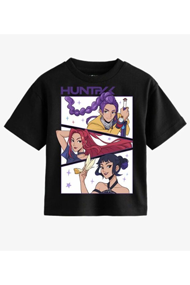 ROLY Μπλούζα από 100% βαμβάκι, KPop Huntrix Demon Hunters- Trendyol