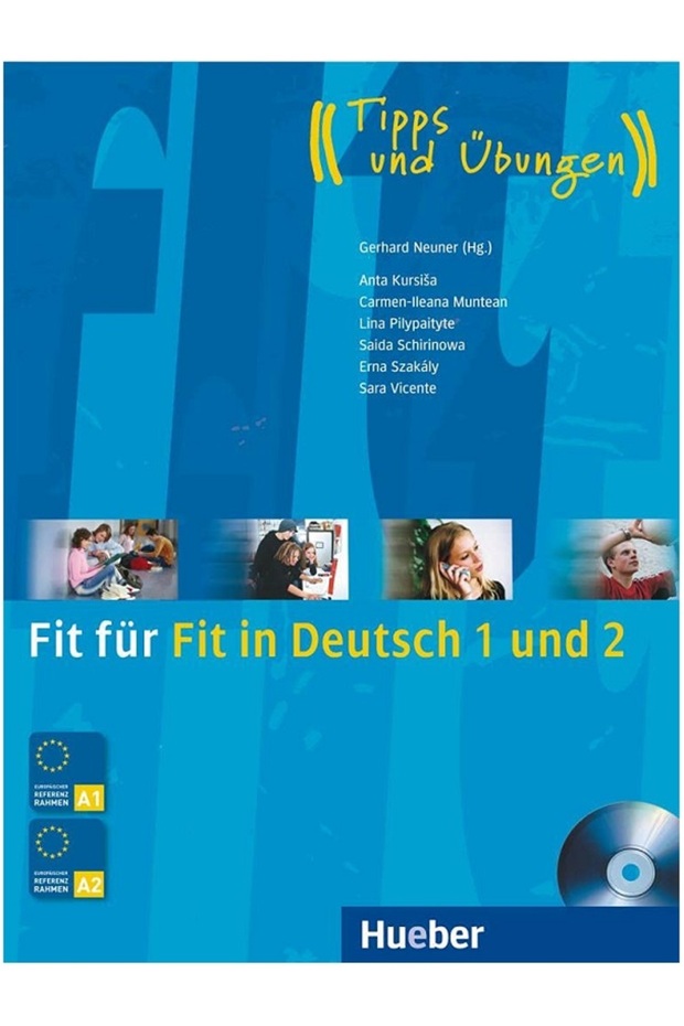 Hueber Yayınları Fit fürs Goethe-Zertifikat A2 Lehrbuch mit Audio-CD ...