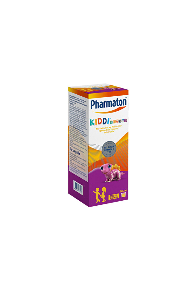 Pharmaton Kiddi Growth Multivitamin Syrup 200 ml- Trendyol