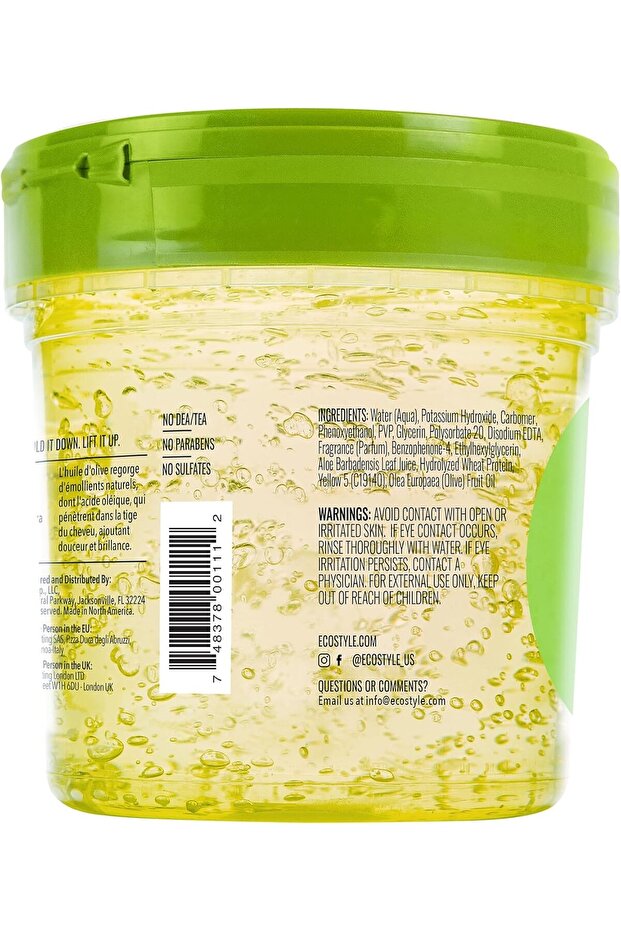 ECO STYLE Eco Styler Olive Oil Styling Gel 473 Ml- Trendyol