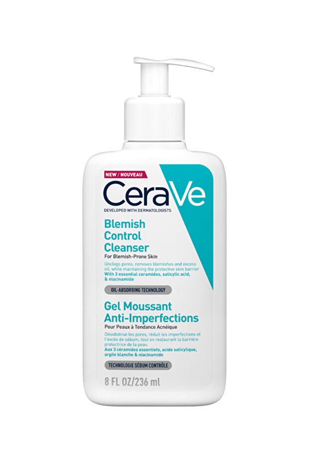 ceravie Foaming face wash for oily and acne-prone skin with 2% ...