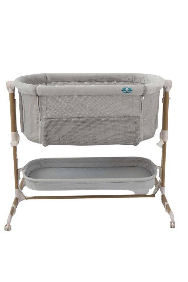 Baby shine Next to Me crib with open side design and built-in ...