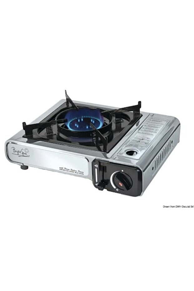 OSCULATI A4 Gas Stove Replacement Cartridge, Stainless Steel, Built-in ...